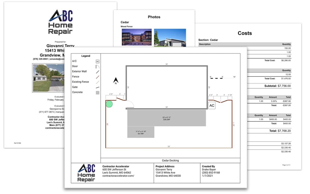 Digital Drawing | Contractors' easiest sketch software